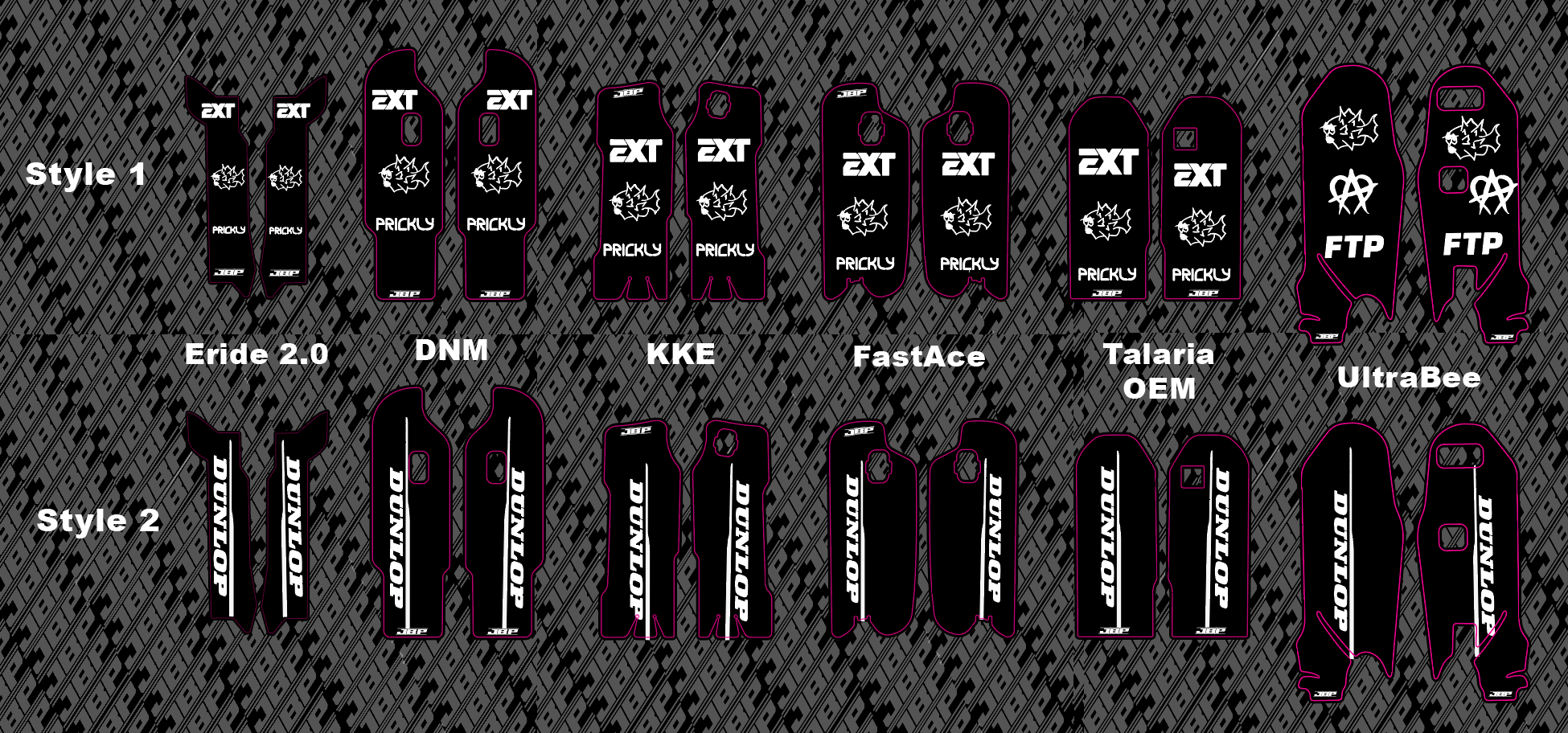 Predesigned Fork Guard Decals – Torq Racing